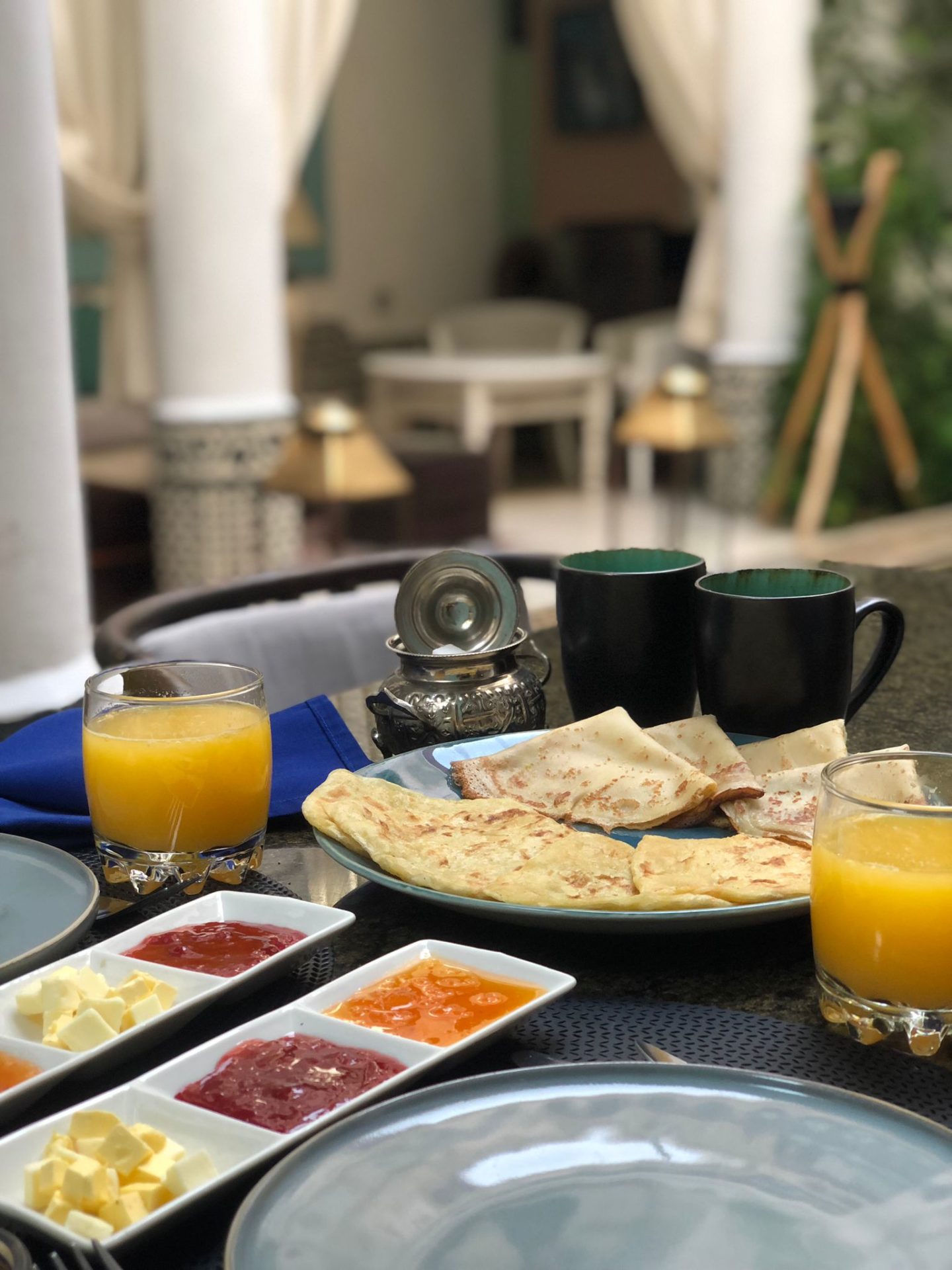 Charming Breakfast in the Heart of Marrakech: A Feast for the Senses at ...